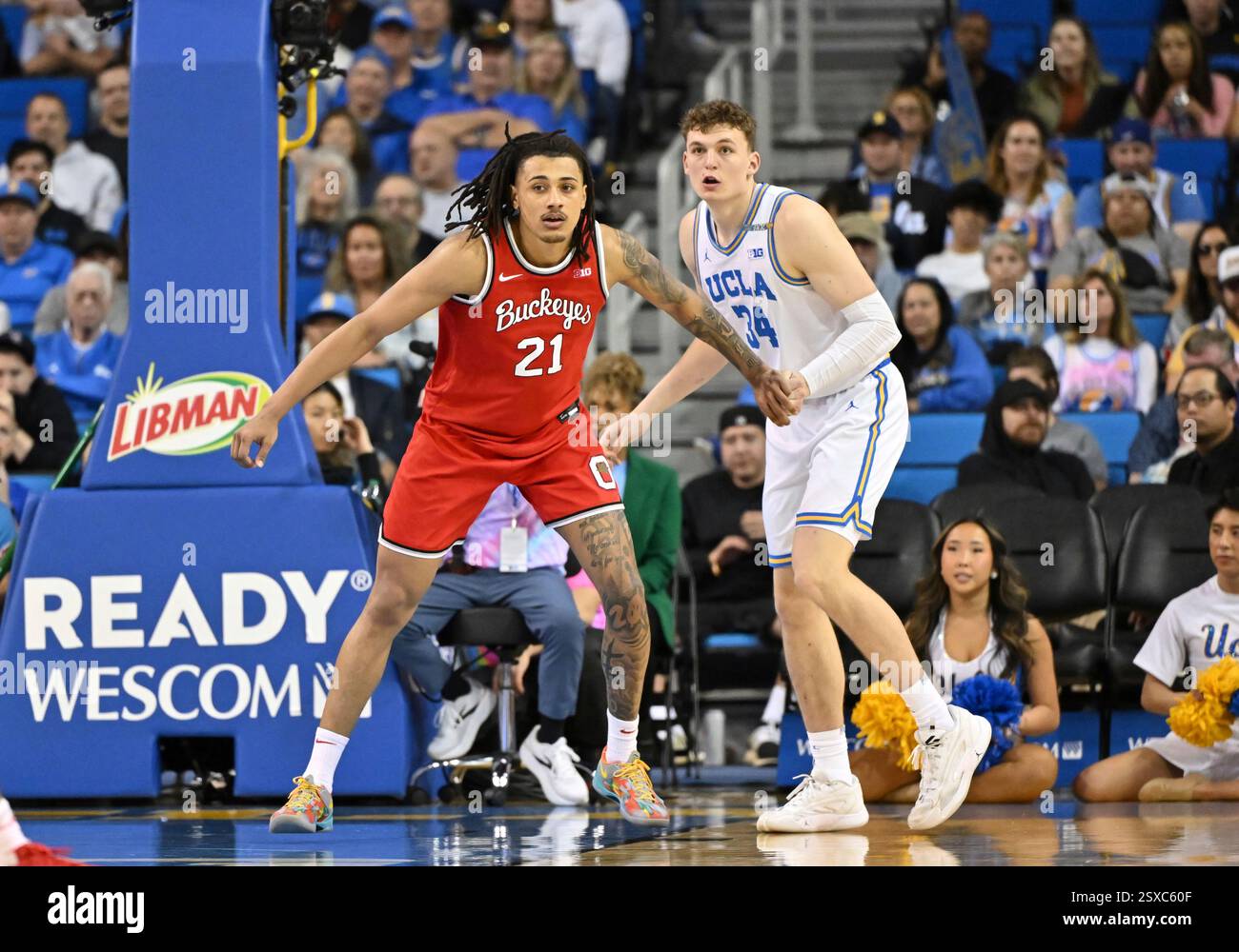 LOS ANGELES, CA - FEBRUARY 23: Ohio State Buckeyes forward Devin Royal ...