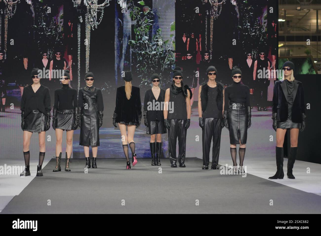 Rho, Milan, Italy. 24th Feb, 2025. Micam fashion show: Fashion show ...