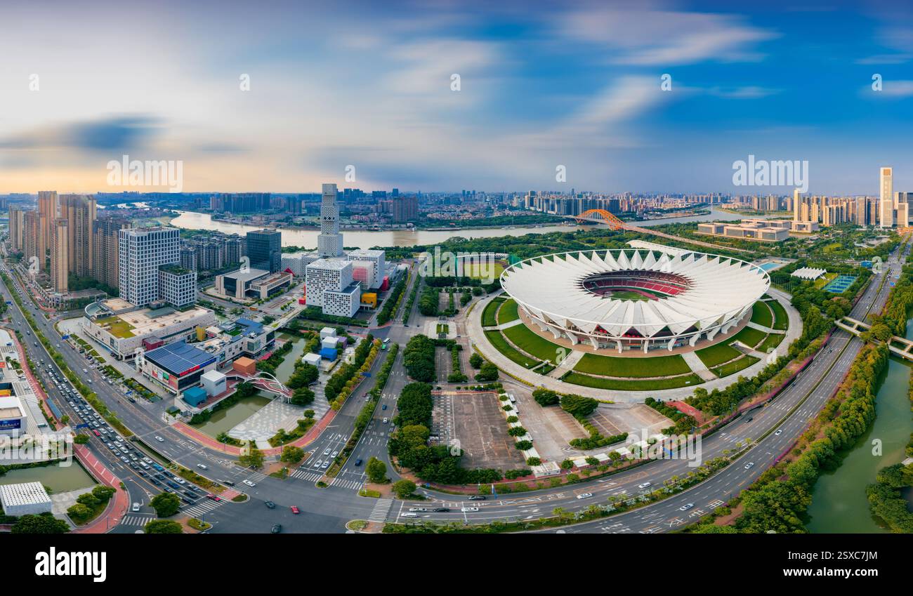 Urban Environment of Foshan New City, Guangdong Province, China Stock Photo - Alamy