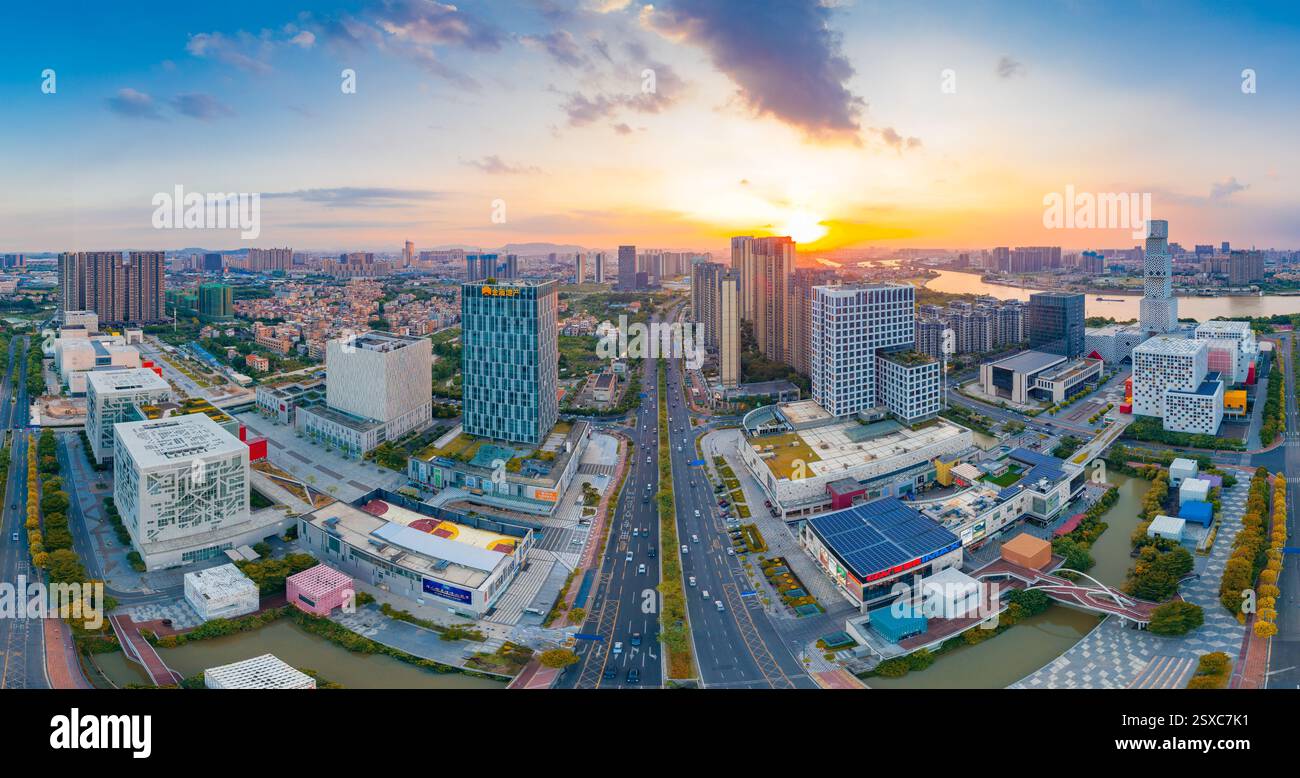 Urban Environment of Foshan New City, Guangdong Province, China Stock Photo - Alamy