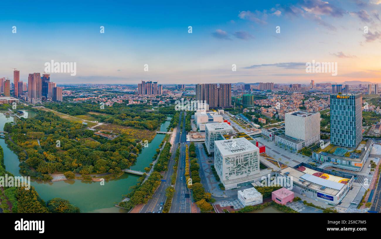 Urban Environment of Foshan New City, Guangdong Province, China Stock Photo - Alamy