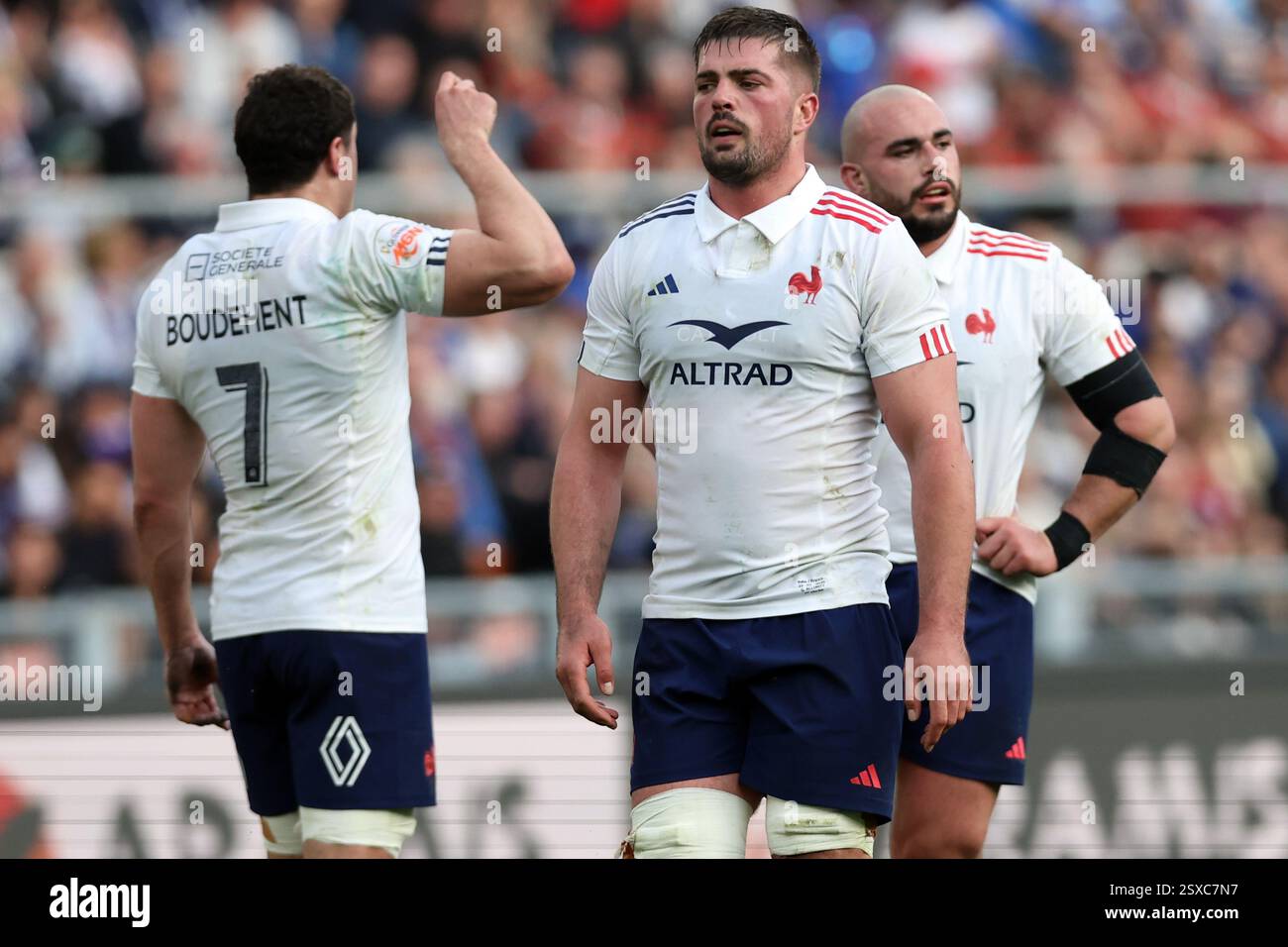 Rome, Italy. 23rd Feb, 2025. Rome, Italy - 23.02.2025: Gregory Alldritt ...