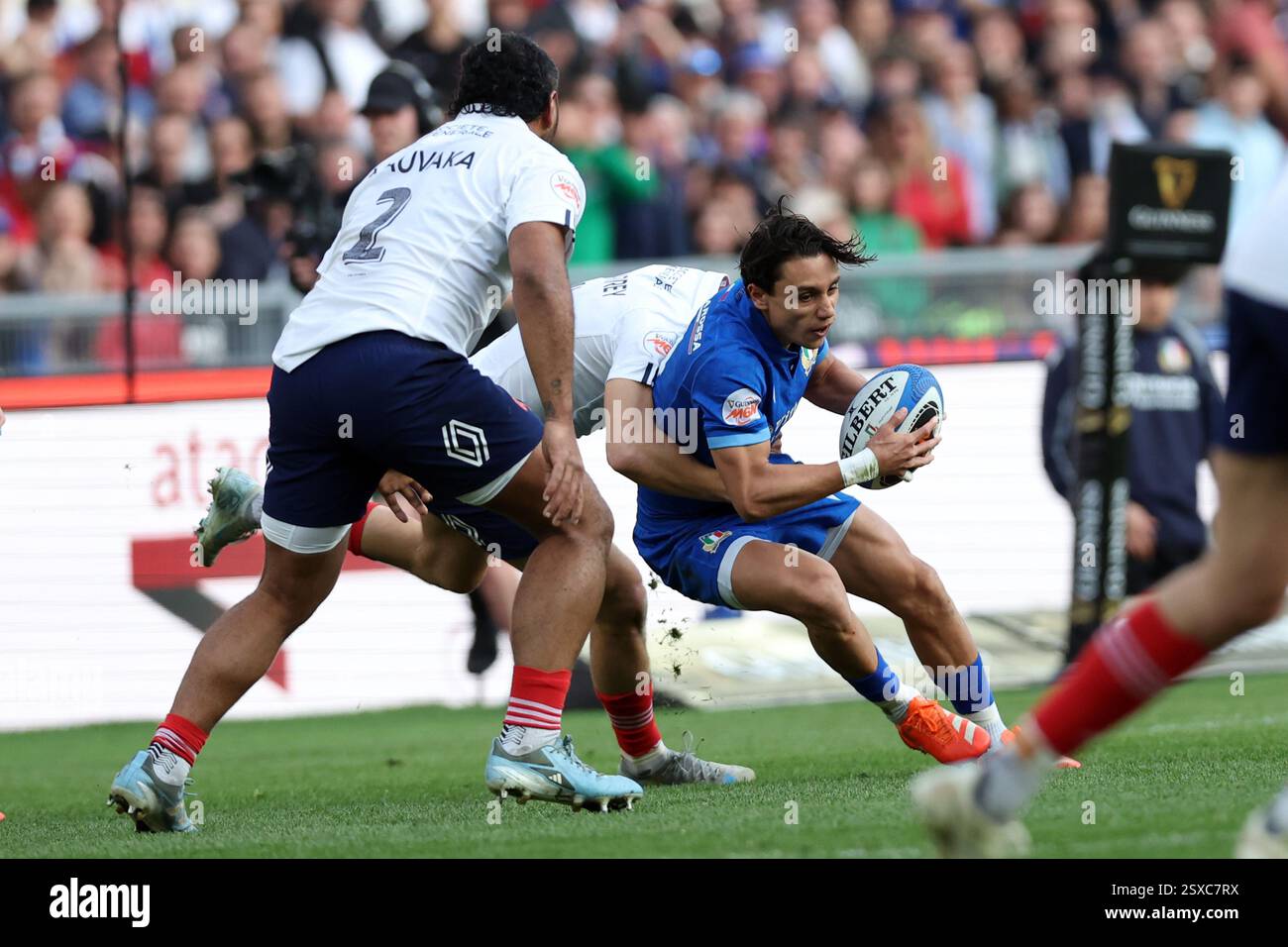 Rome, Italy. 23rd Feb, 2025. Rome, Italy - 23.02.2025: Ange Capuozzo of ...