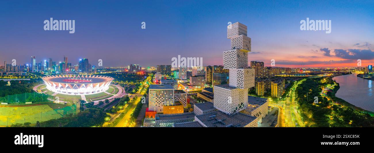 Urban Environment of Foshan New City, Guangdong Province, China Stock Photo - Alamy