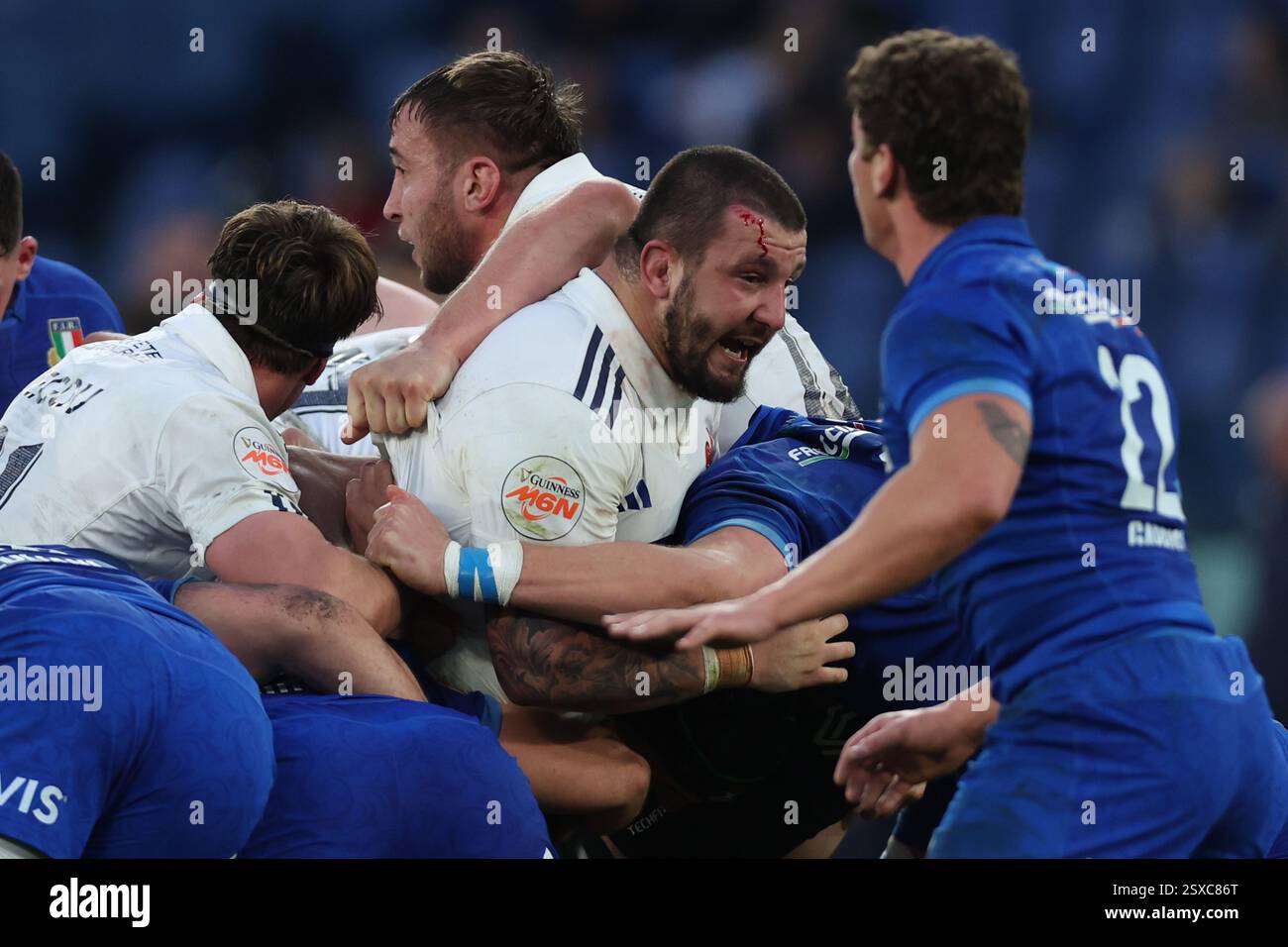 Rome, Italy. 23rd Feb, 2025. Rome, Italy - 23.02.2025: Dorian Aldegheri ...