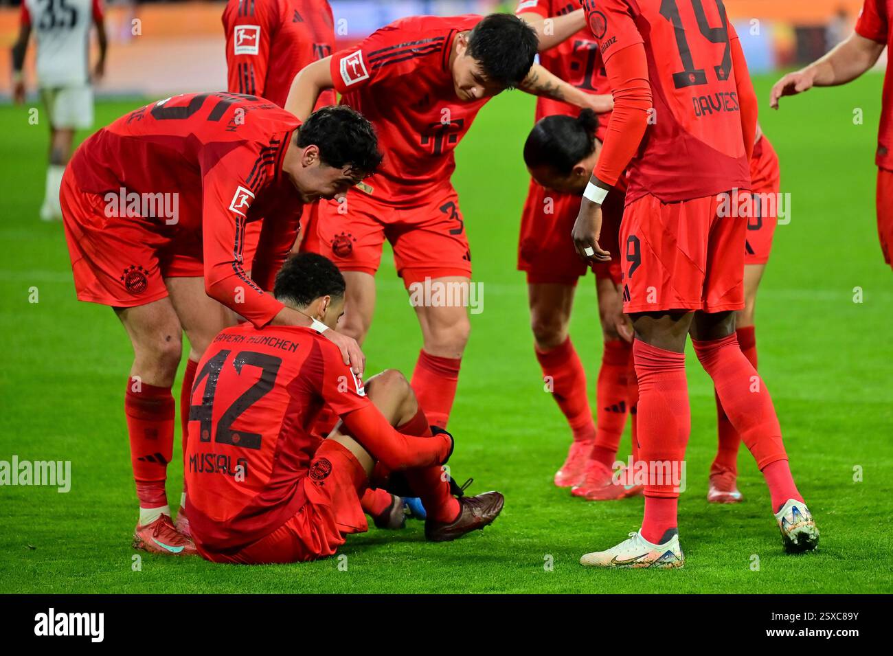 Muenchen, Deutschland. 23rd Feb, 2025. GER, Bayern, Muenchen, Fussball ...