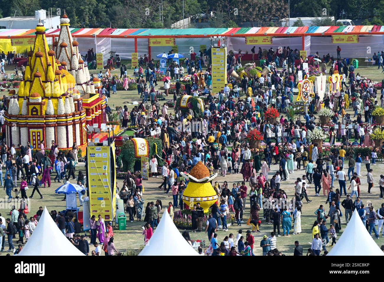 NOIDA, INDIA - FEBRUARY 22: Noida Authority organized Noida Vasant ...