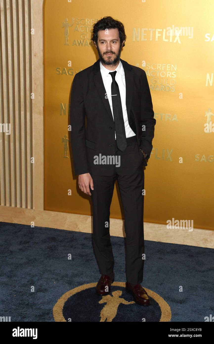 Los Angeles, Ca. 23rd Feb, 2025. Adam Brody at the 31st Screen Actors ...