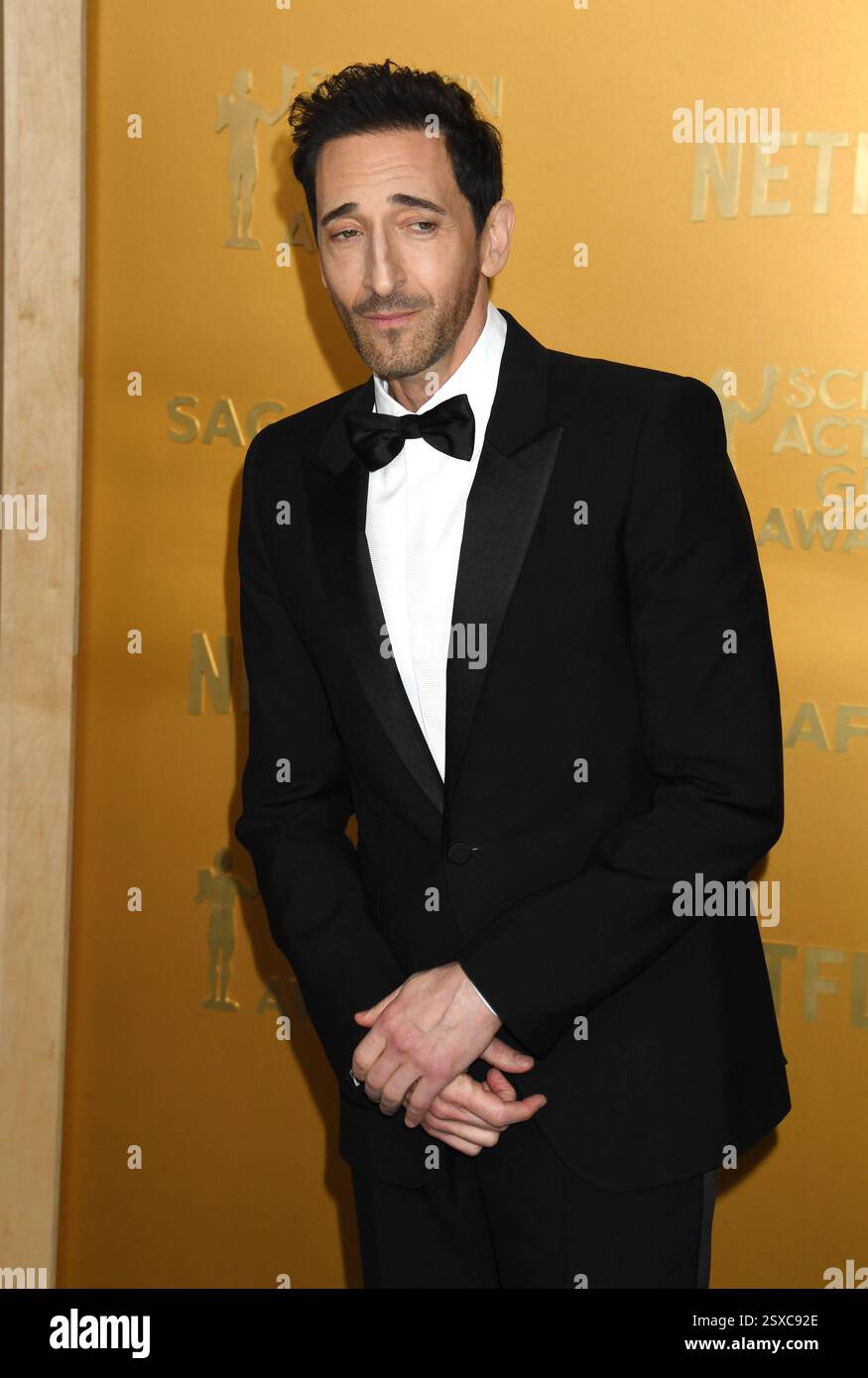 Los Angeles, Ca. 23rd Feb, 2025. Adrien Brody at the 31st Screen Actors ...
