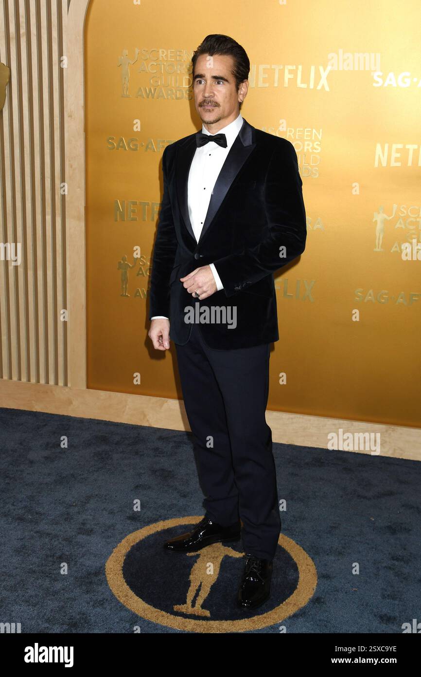 Los Angeles, Ca. 23rd Feb, 2025. Colin Farrell at the 31st Screen ...