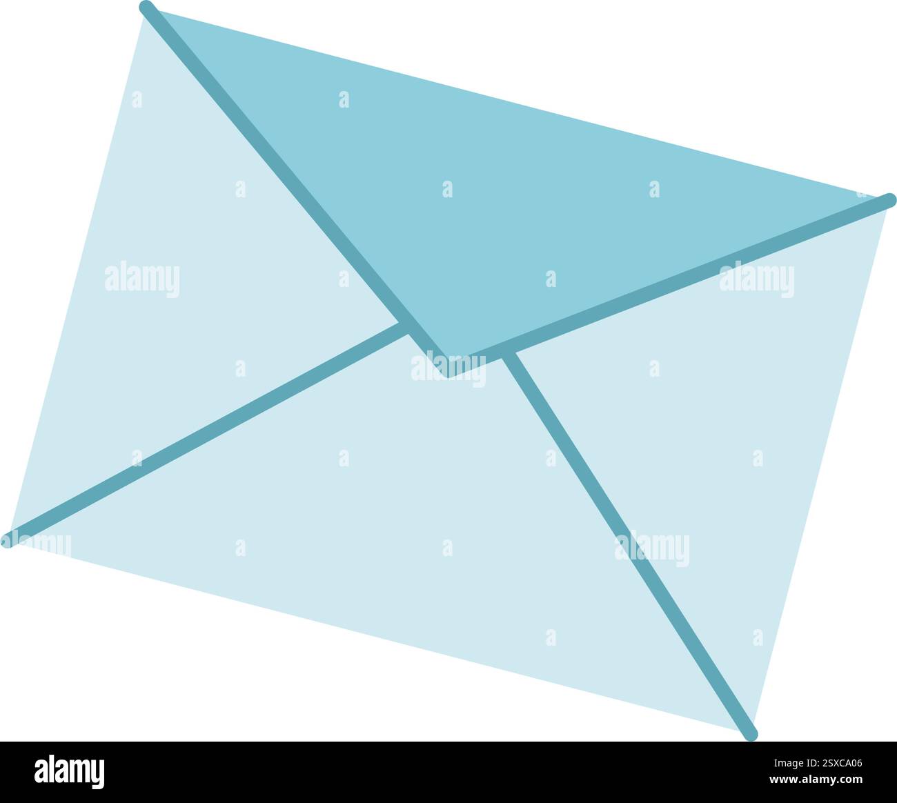 Flat Mail Message Delivery Icon Stock Vector Image & Art - Alamy