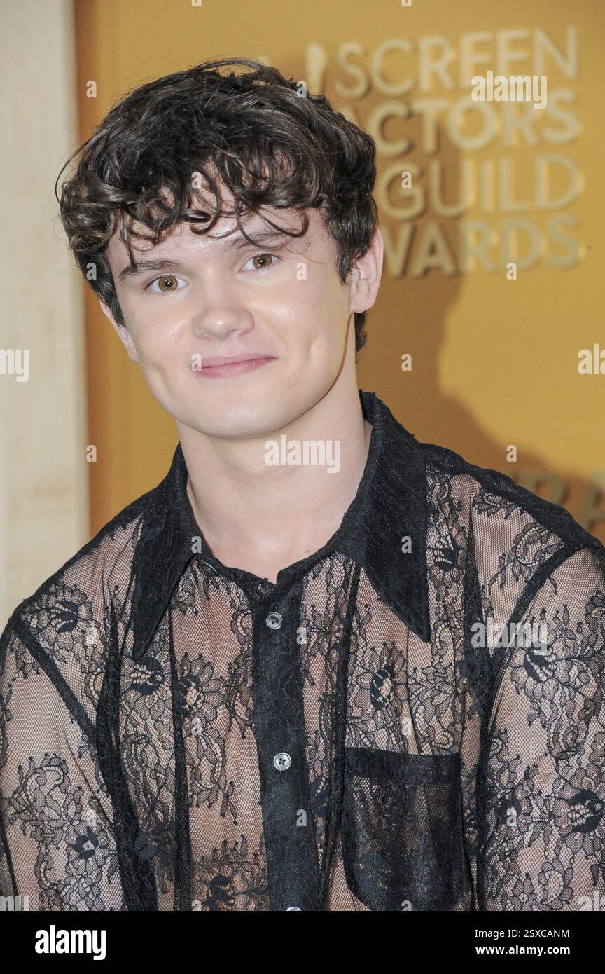 Ca. 23rd Feb, 2025. Will Tilston at arrivals for The 31st Annual Screen ...