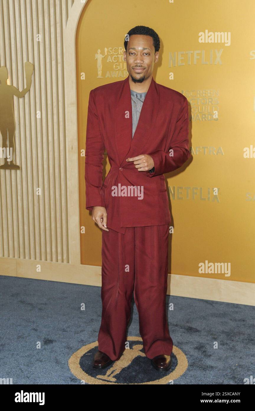 Tyler James Williams at arrivals for The 31st Annual Screen Actors ...