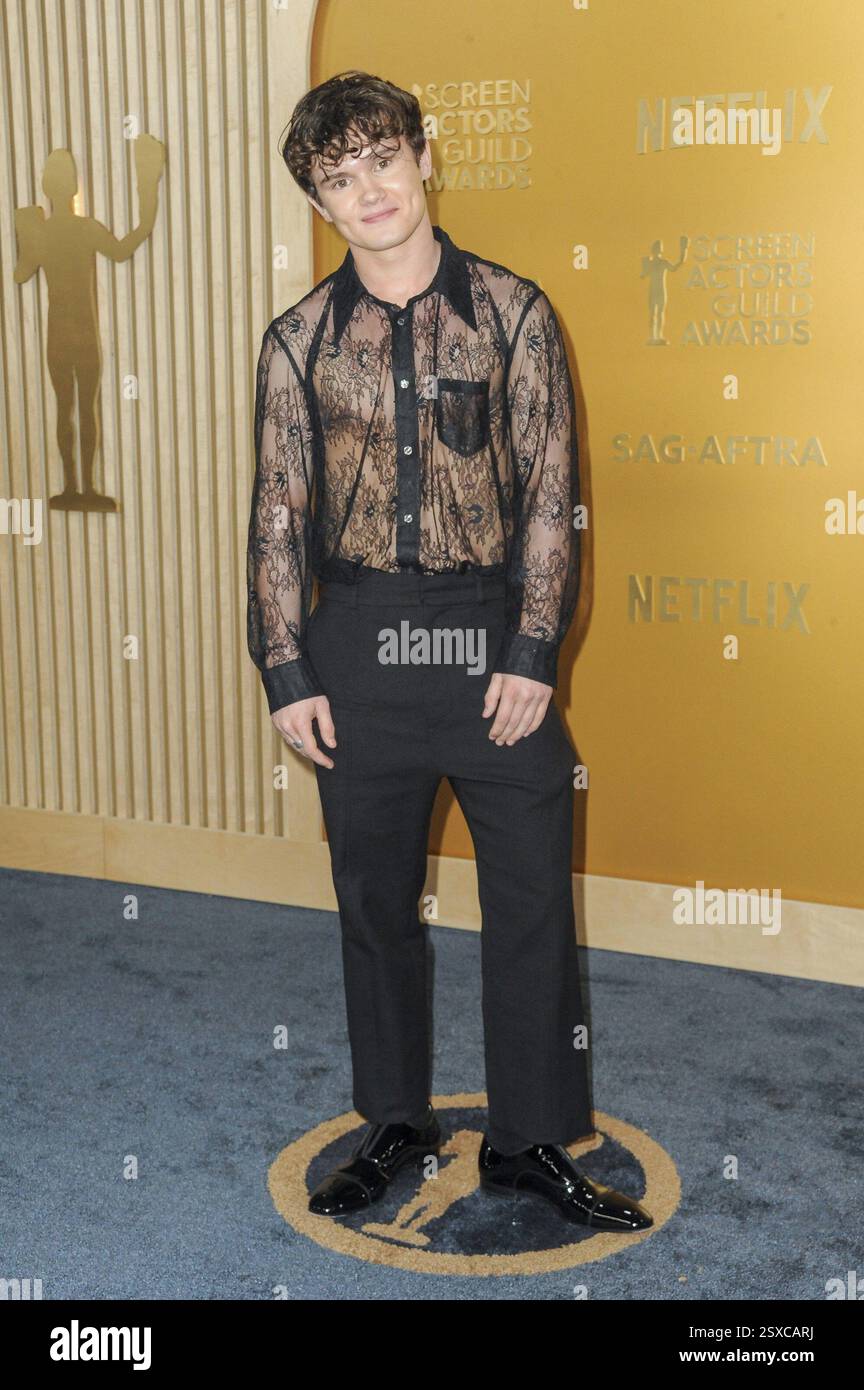 Ca. 23rd Feb, 2025. Will Tilston at arrivals for The 31st Annual Screen ...