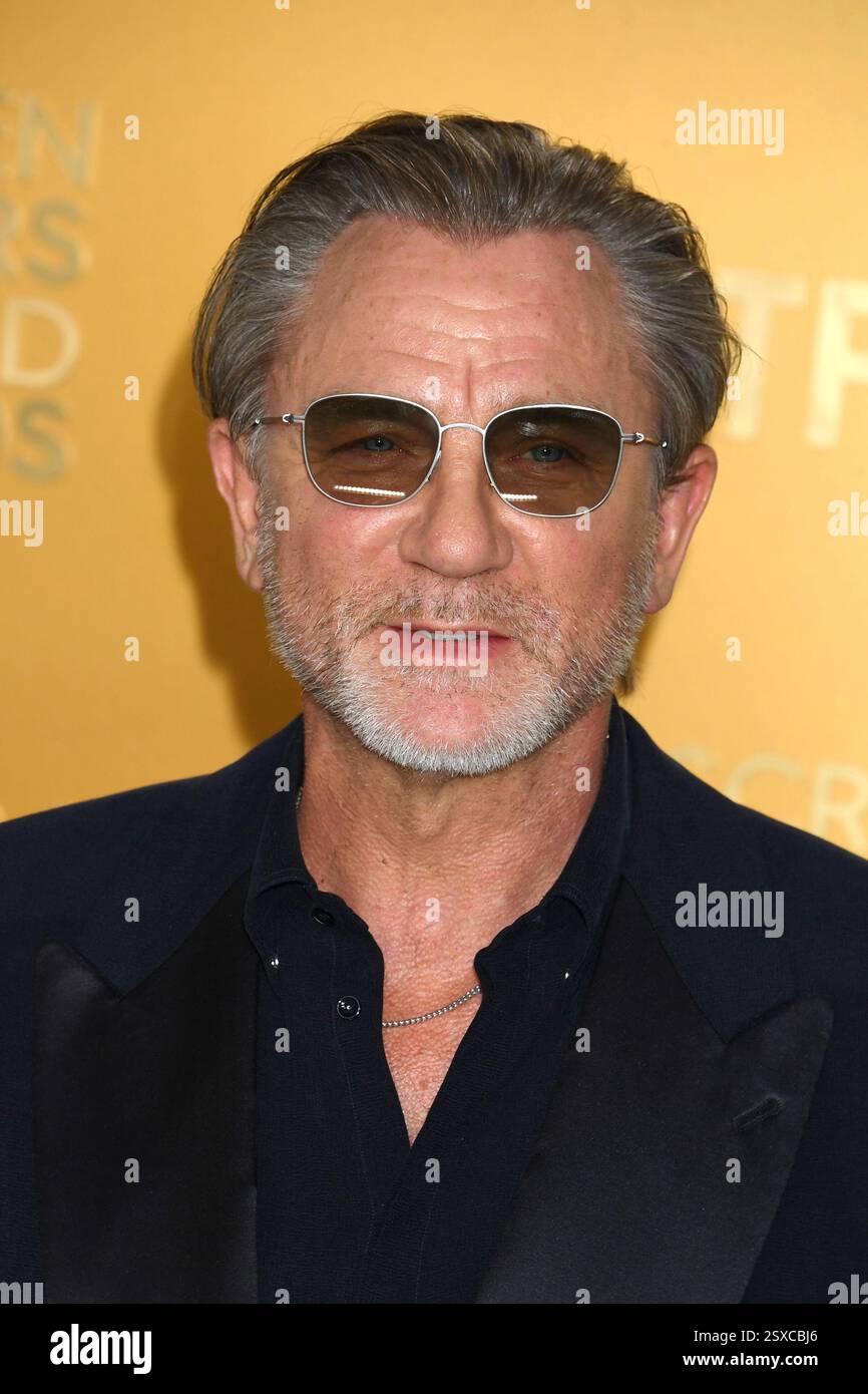 Los Angeles, Ca. 23rd Feb, 2025. Daniel Craig at the 31st Screen Actors ...
