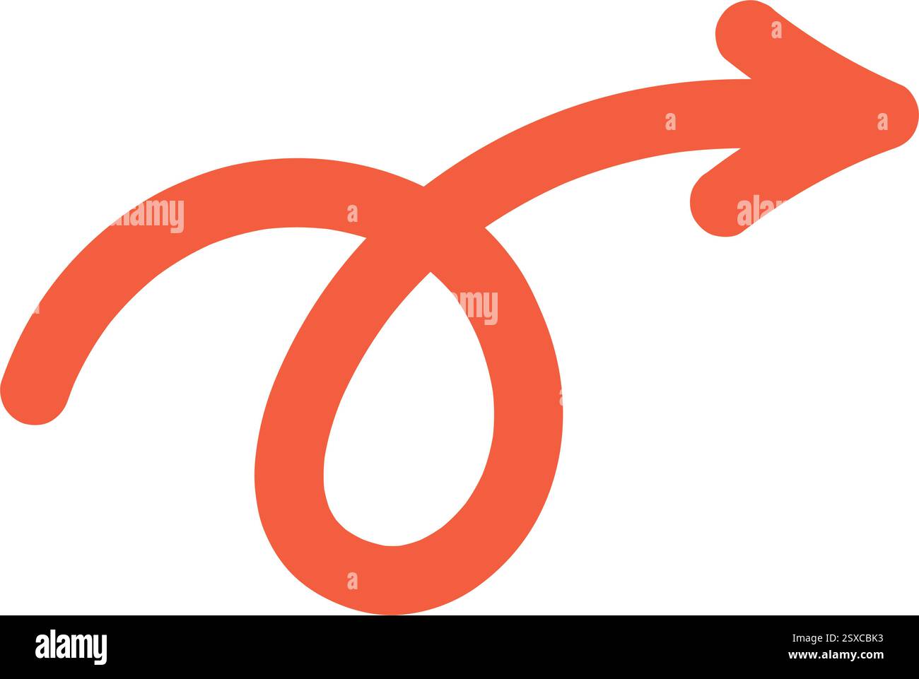 Looped arrow hi-res stock photography and images - Alamy