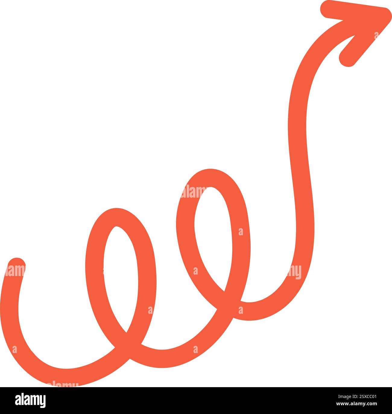 Looped arrow hi-res stock photography and images - Alamy