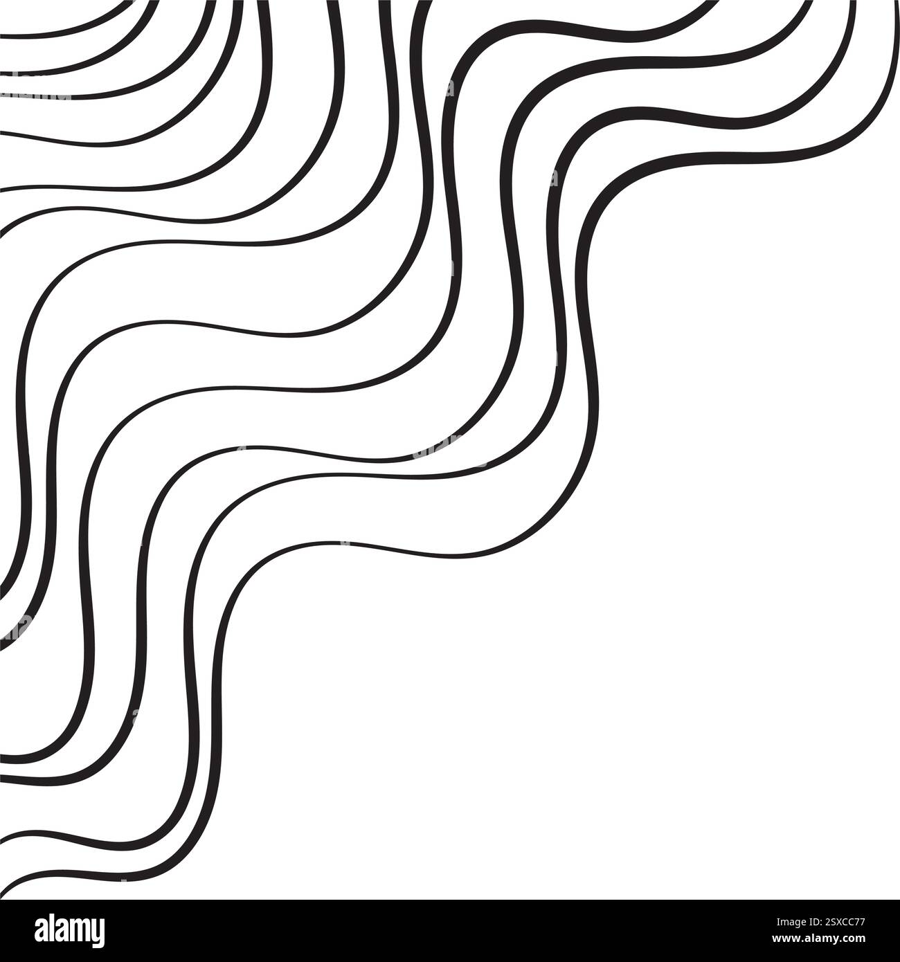 Abstract Border Minimal Line Art Frame Stock Vector Image & Art - Alamy