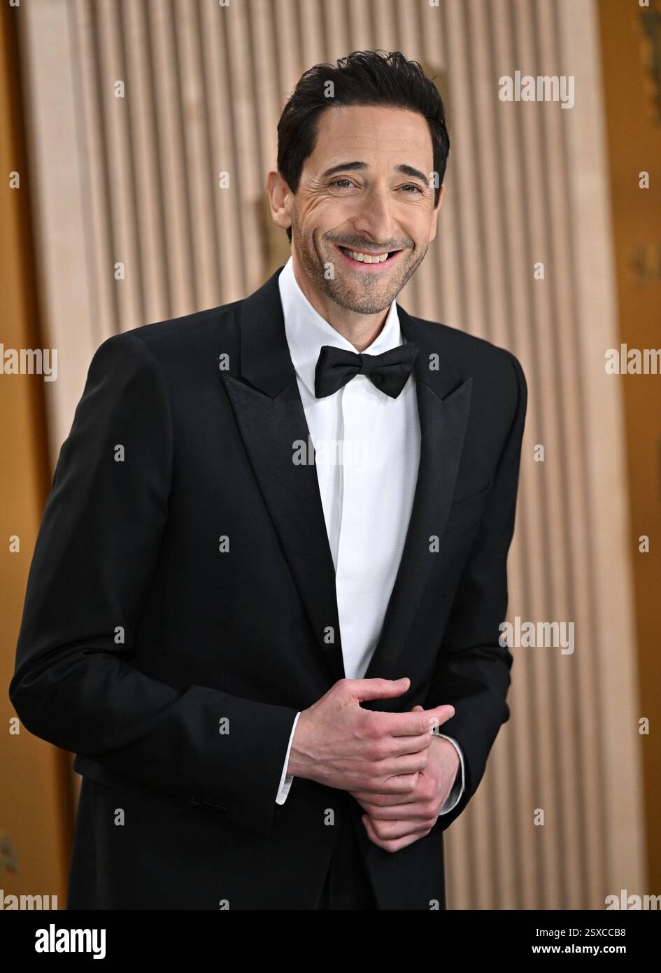 Los Angeles, United States. 23rd Feb, 2025. Adrien Brody attends the ...