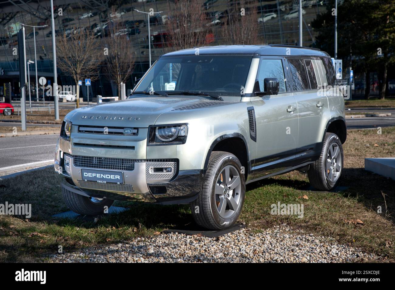 Bratislava, Slovakia - February, 22, 2025 : New Land Rover Defender Car ...