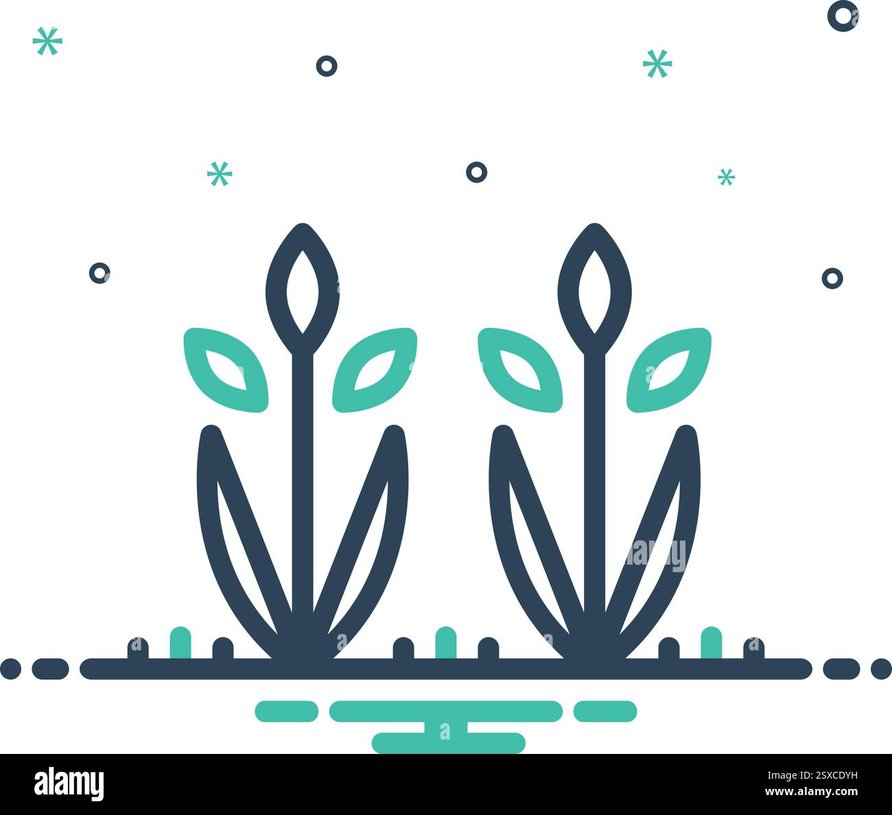 Icon for crops, plant Stock Vector Image & Art - Alamy