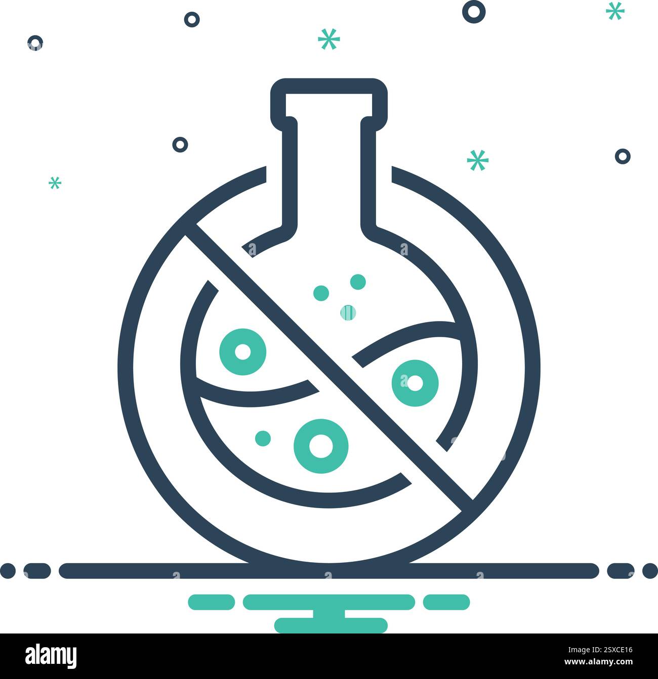 Chemical toxic free icon Cut Out Stock Images & Pictures - Alamy