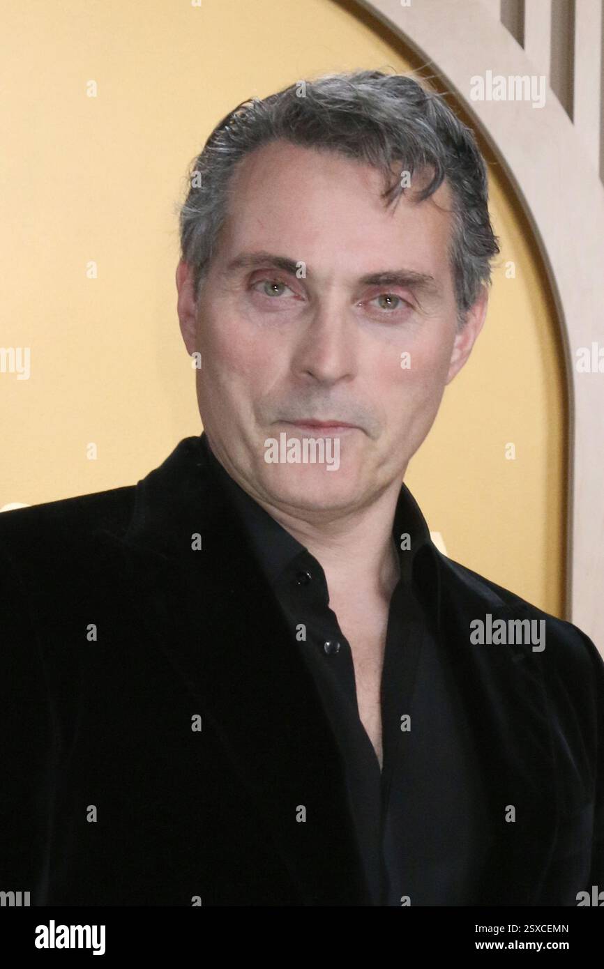 Los Angeles, USA. 23, February, 2025. Pictured left to right, Rufus ...