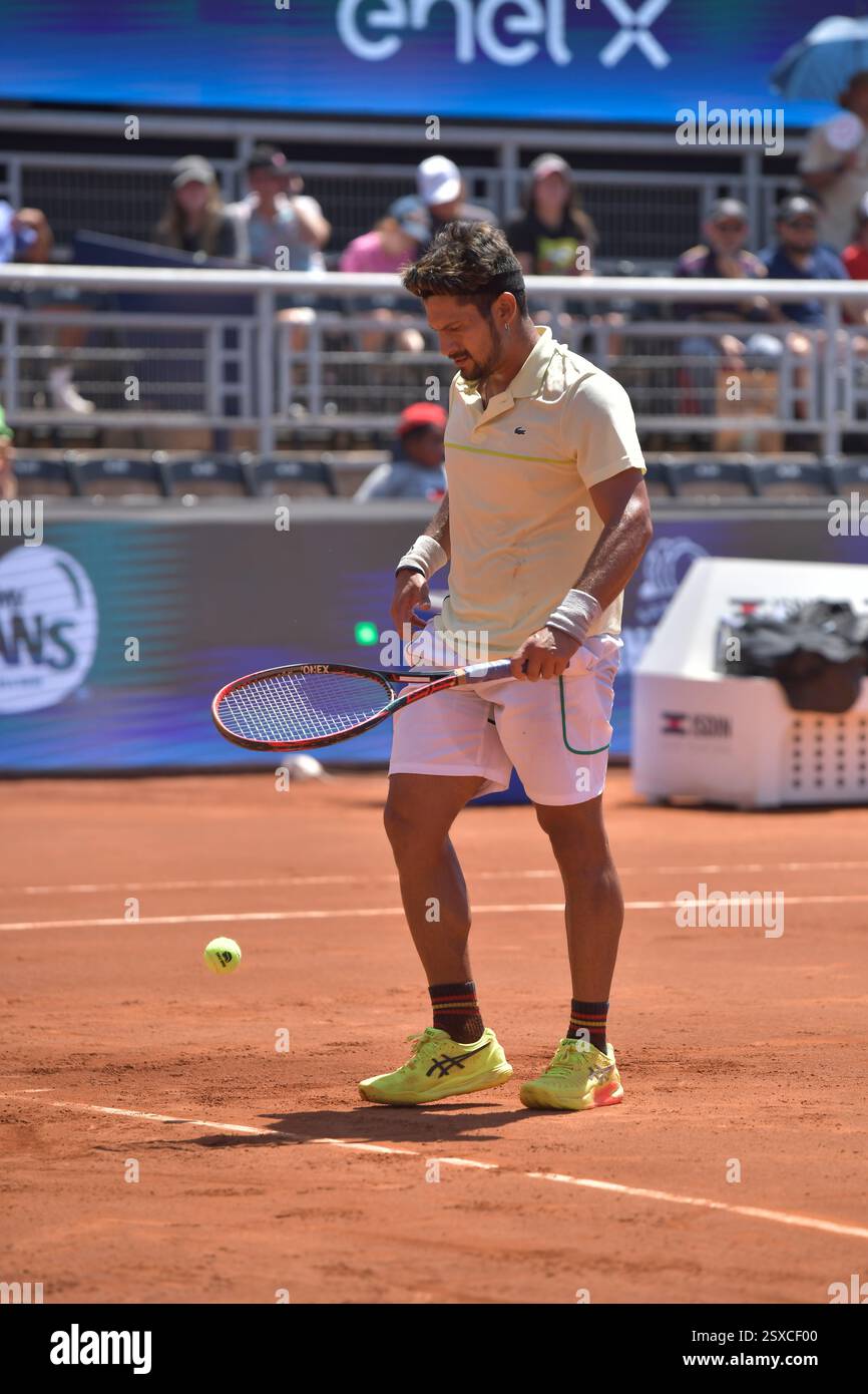 February 22, 2025, Santiago, Metropolitana De Santiago, CHILE: Tennis ...