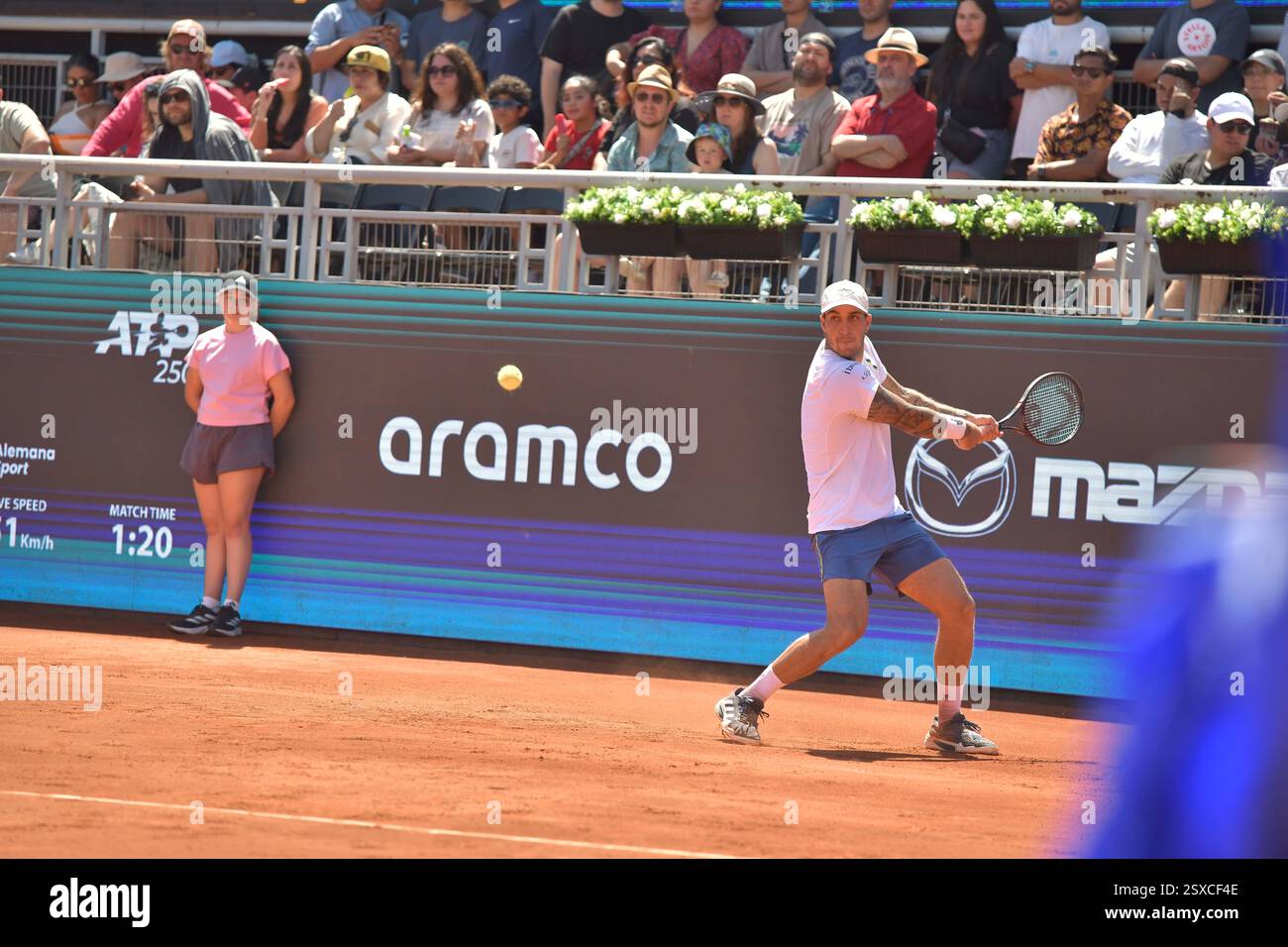 Santiago, Metropolitana De Santiago, CHILE. 22nd Feb, 2025. Tennis ...
