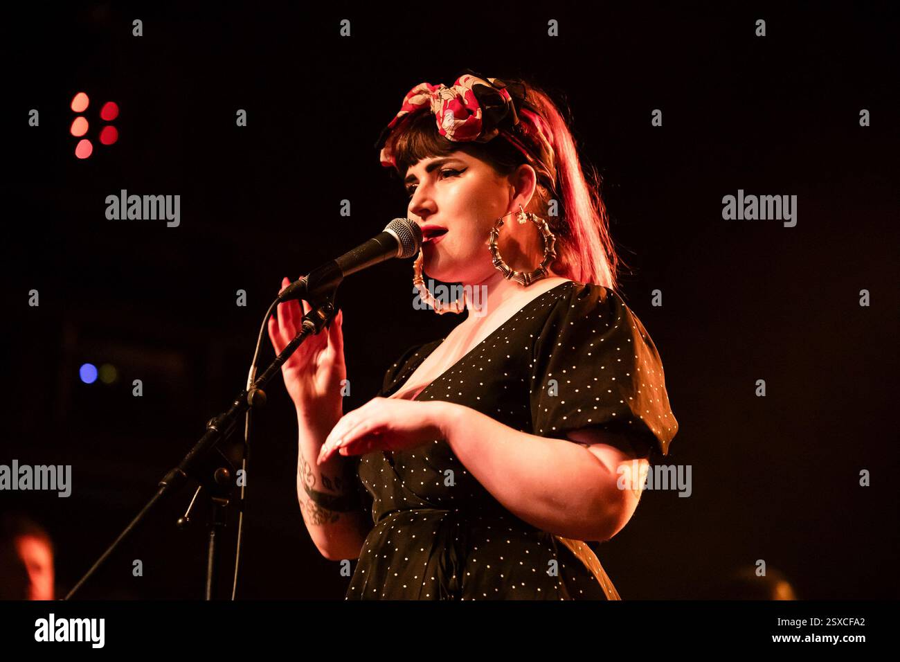 Porto, Portugal. 22nd Feb, 2025. Bronte Shande of The Amy Winehouse ...