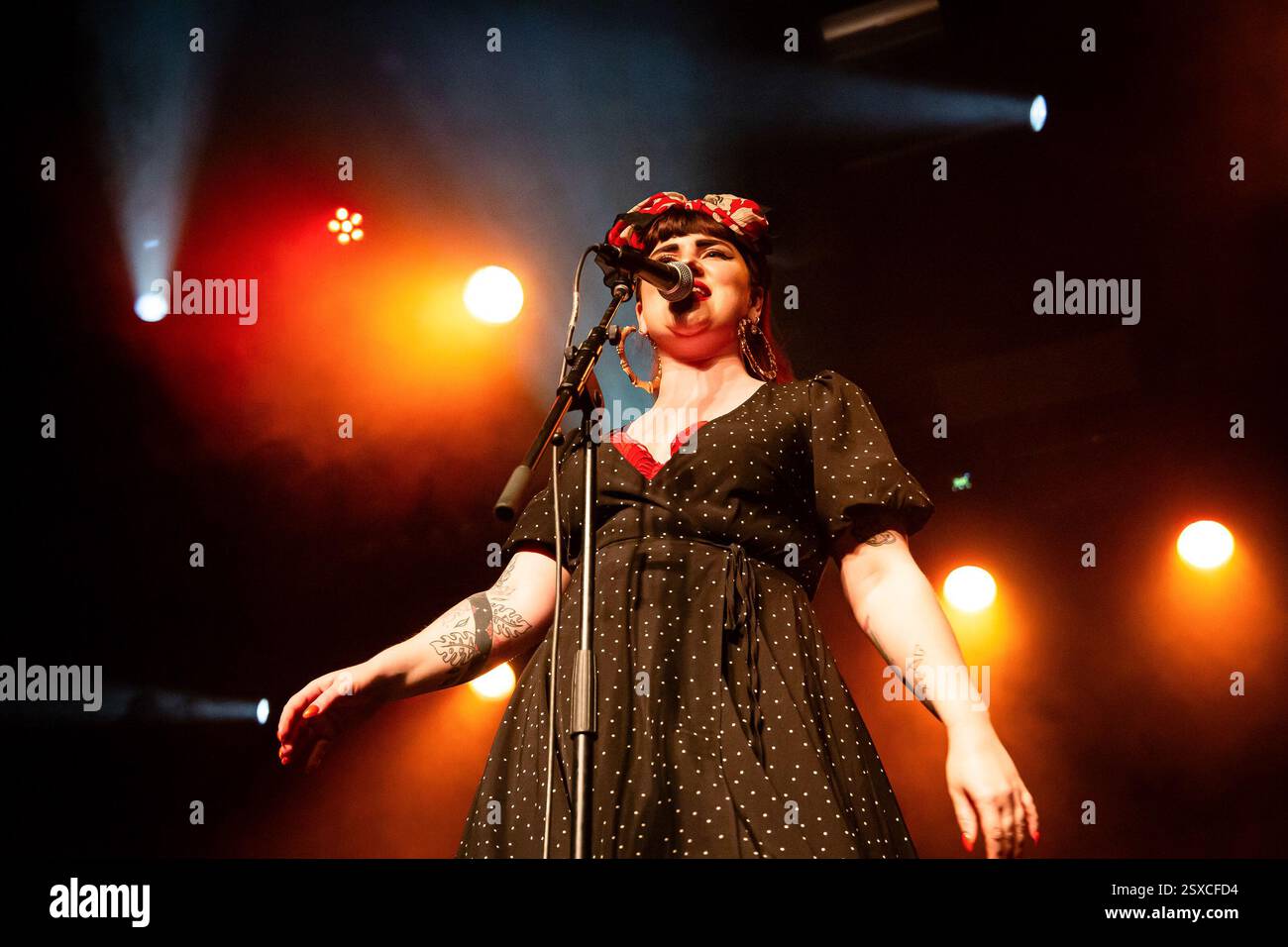 Porto, Portugal. 22nd Feb, 2025. Bronte Shande of The Amy Winehouse ...