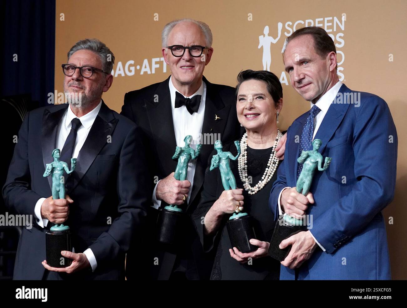 Sergio Castellitto, from left, John Lithgow, Isabella Rossellini, and ...