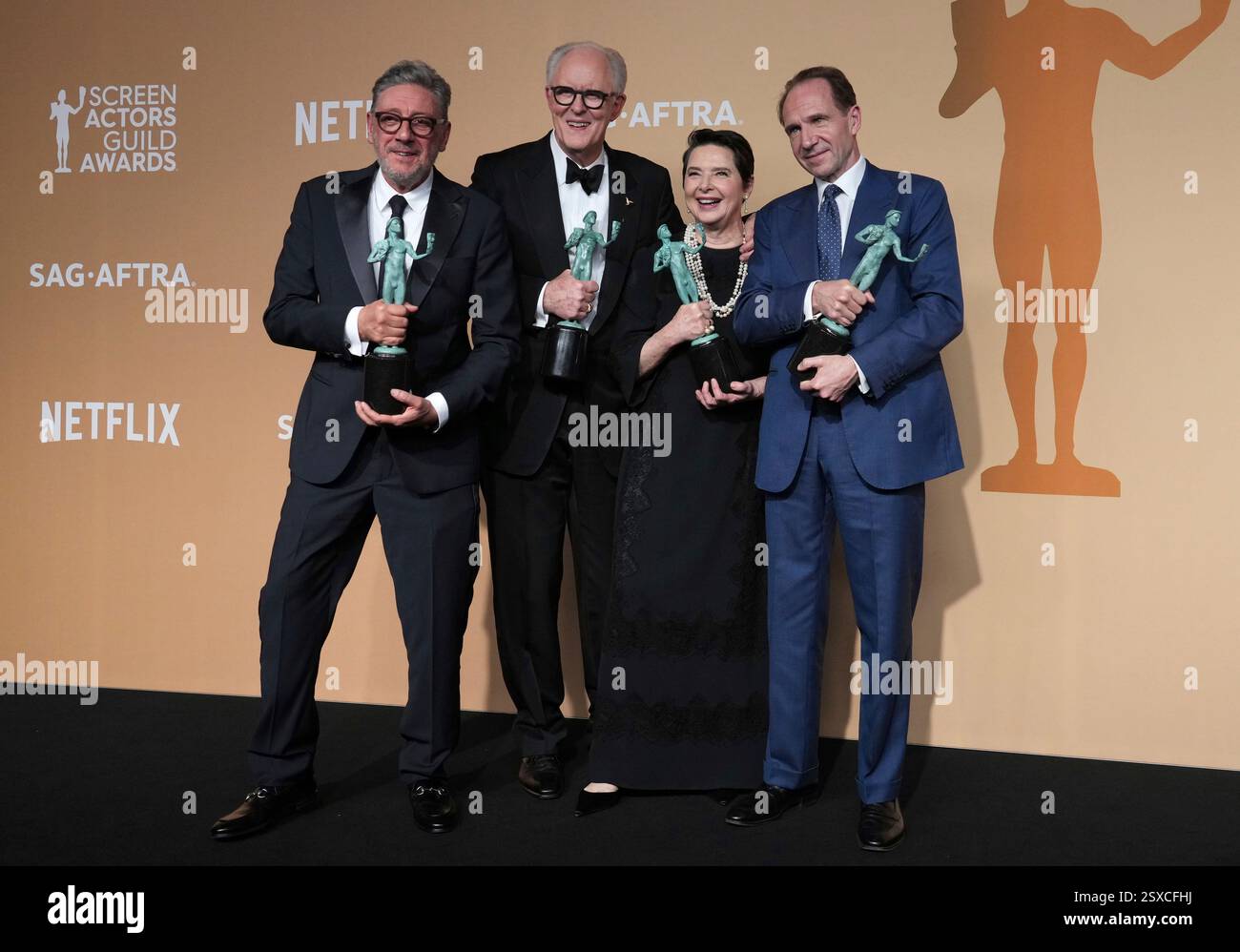 Sergio Castellitto, from left, John Lithgow, Isabella Rossellini, and ...