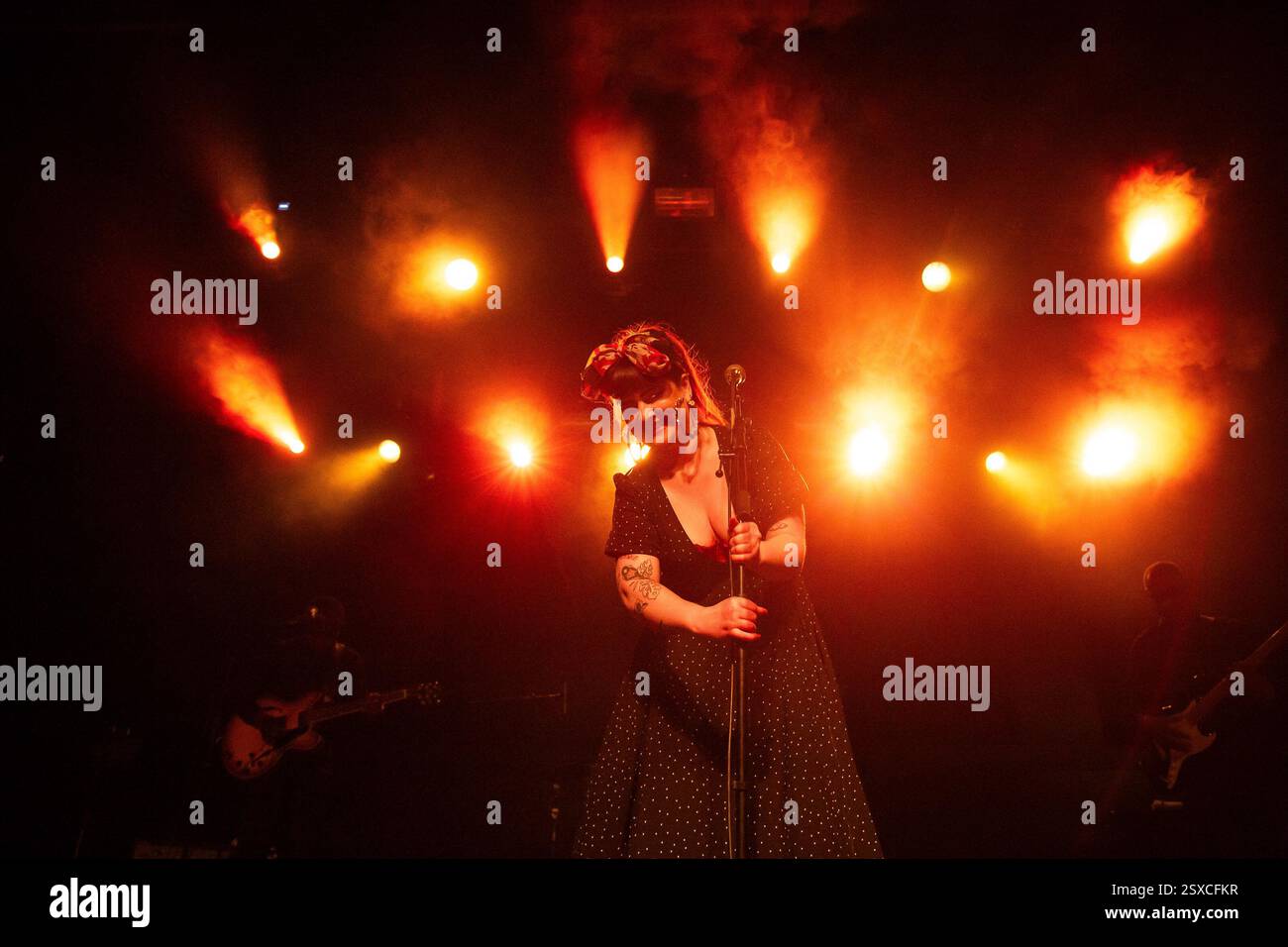 Porto, Portugal. 22nd Feb, 2025. Bronte Shande of The Amy Winehouse ...
