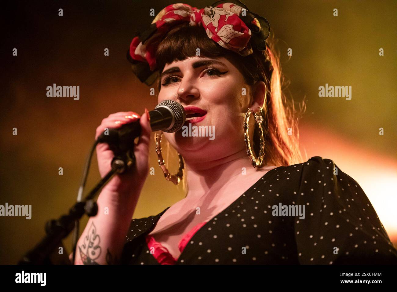 Porto, Portugal. 22nd Feb, 2025. Bronte Shande of The Amy Winehouse ...