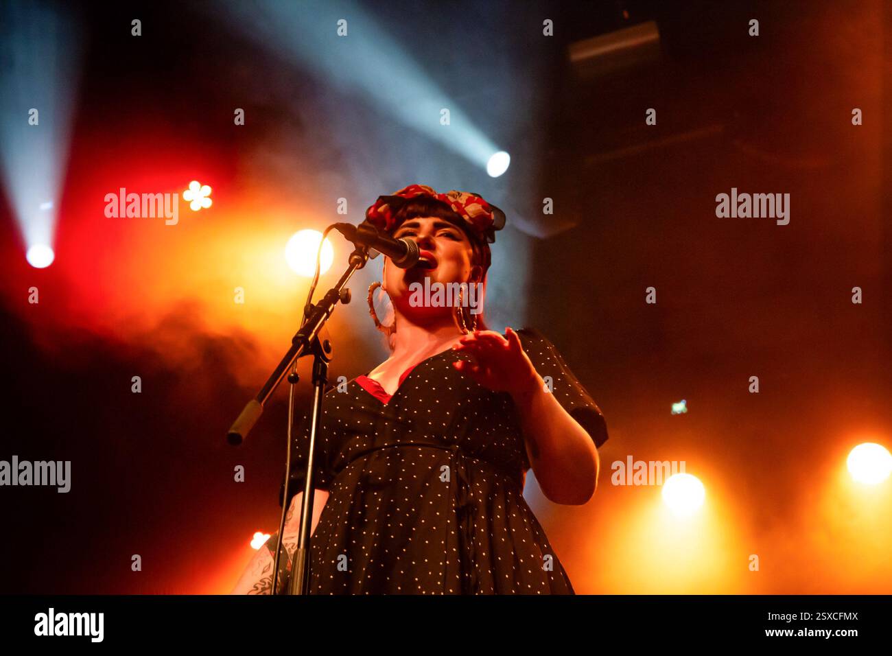 Bronte Shande of The Amy Winehouse Band performs live during a concert ...