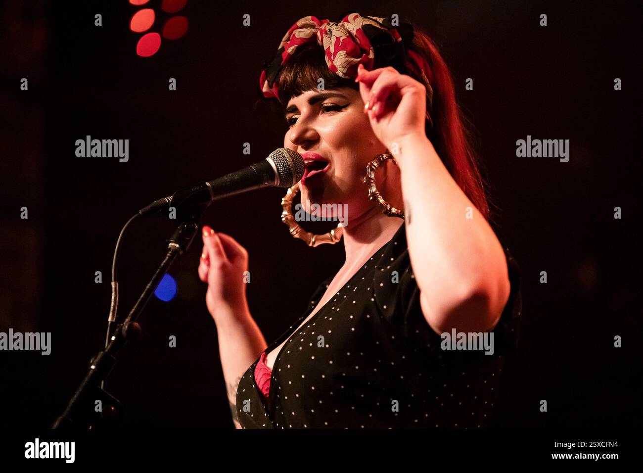 Bronte Shande of The Amy Winehouse Band performs live during a concert ...