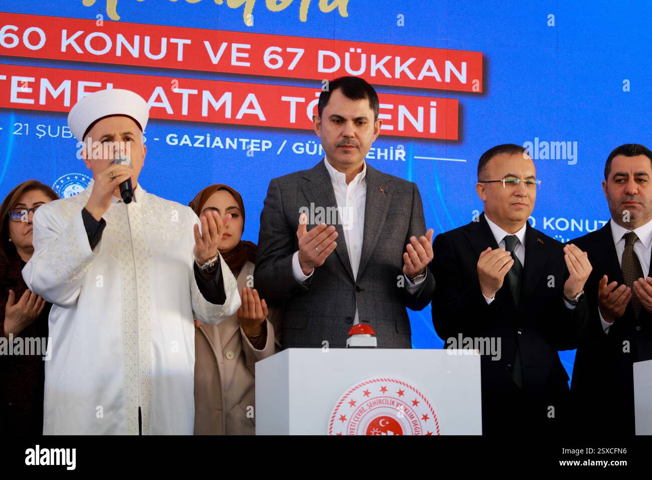 February 21, 2025: Gaziantep, Turkiye. 21 February 2025. Turkish ...