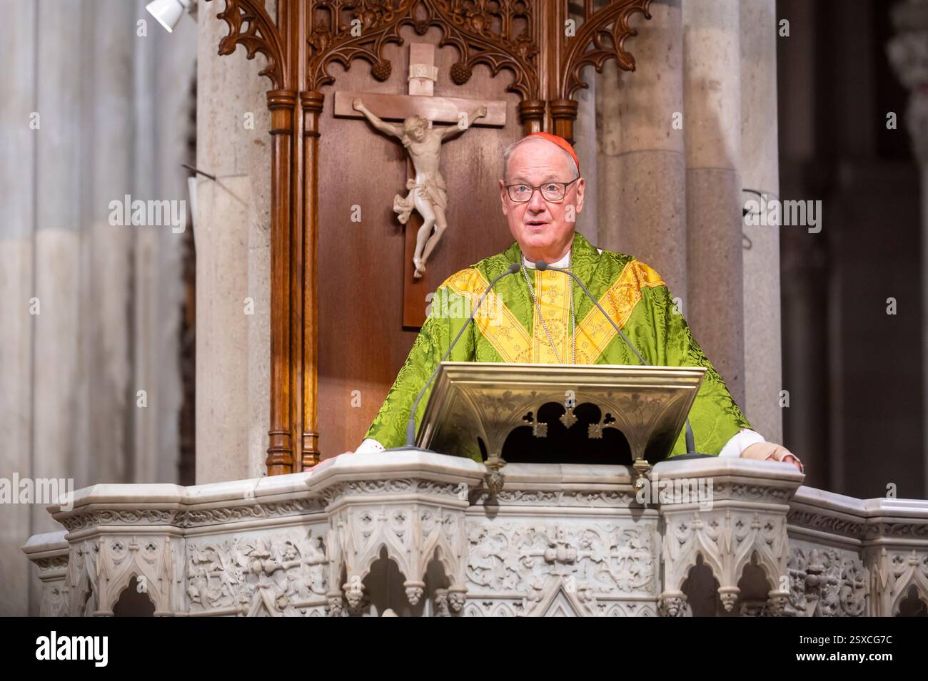 February 23, 2025, New York, New York, United states: (new) cardinal ...