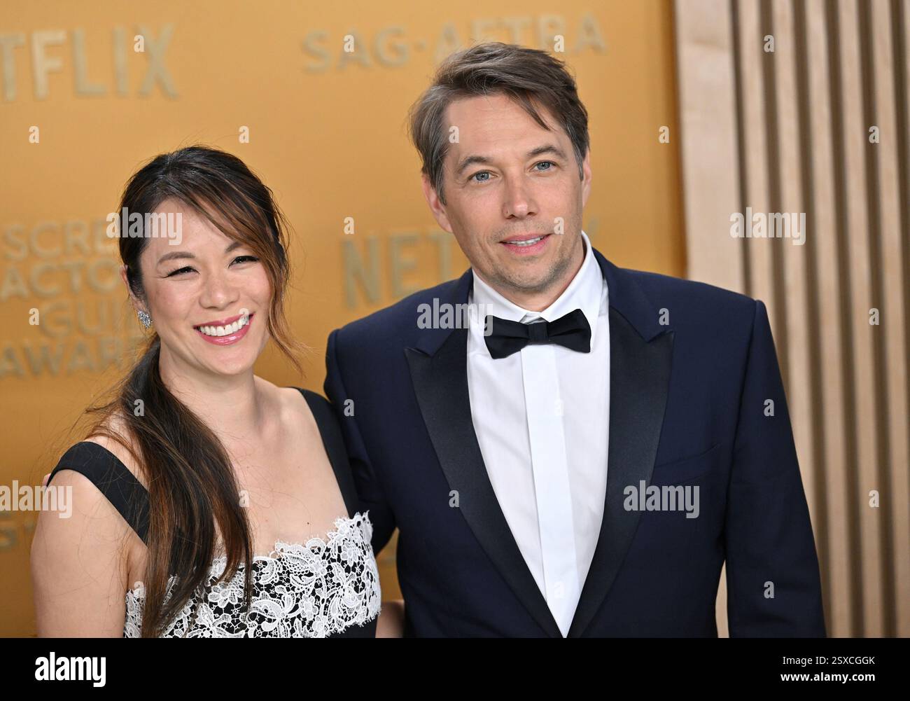 Los Angeles, United States. 23rd Feb, 2025. (L-R) Samantha Quan and ...