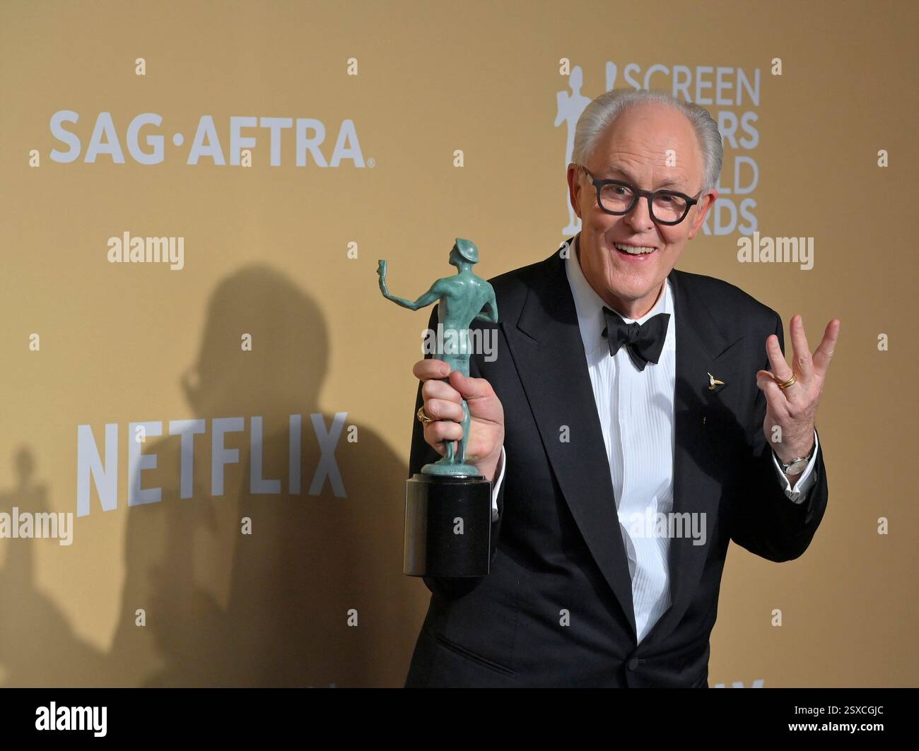Los Angeles, United States. 23rd Feb, 2025. John Lithgow, winner of ...