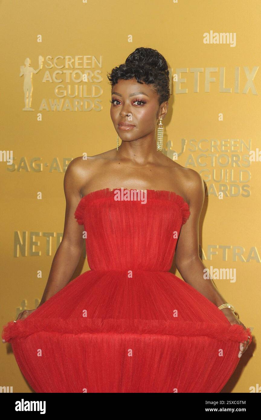 Danielle Deadwyler at arrivals for The 31st Annual Screen Actors Guild ...