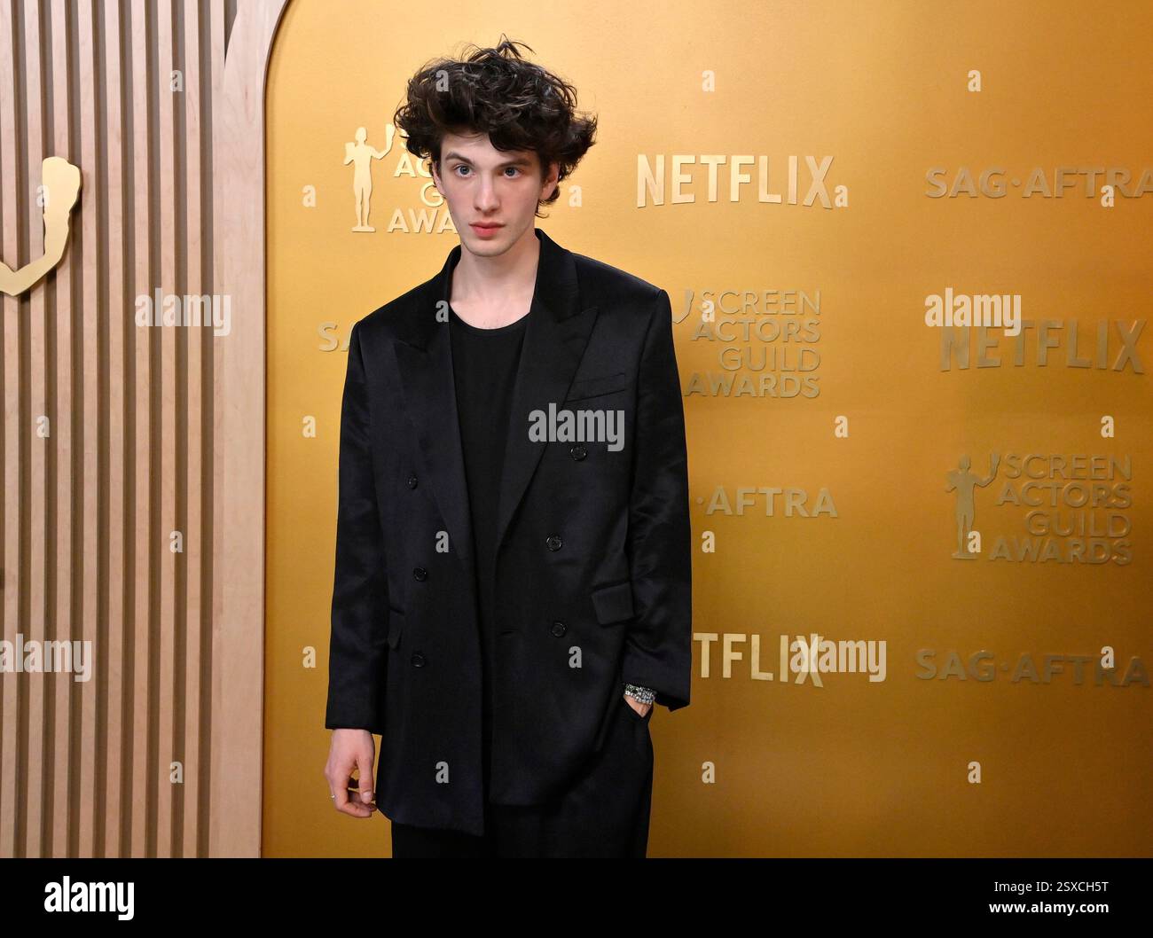 Los Angeles, United States. 23rd Feb, 2025. Mark Eydelshteyn attends ...