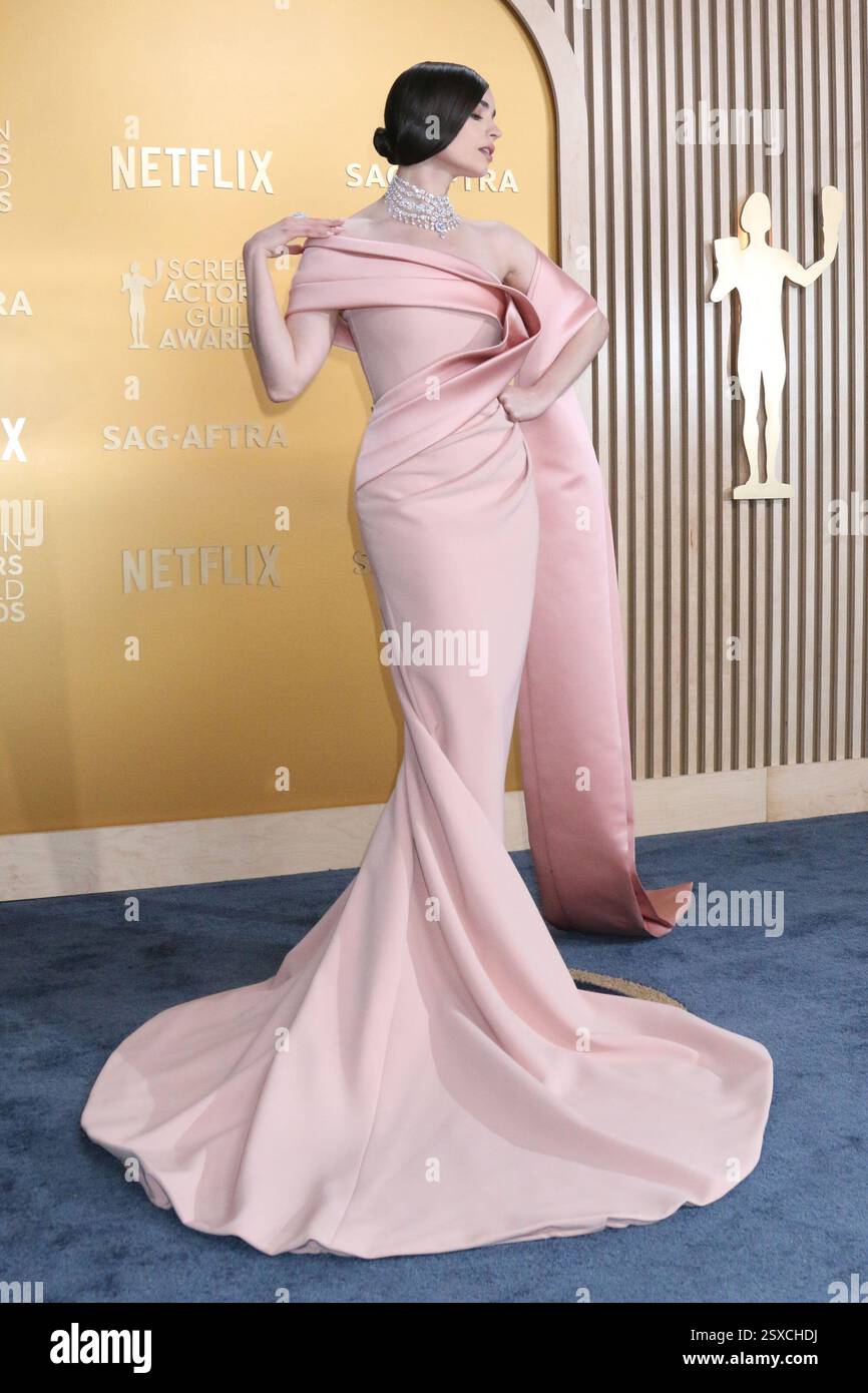 Ca. 23rd Feb, 2025. Sofia Carson at arrivals for The 31st Annual Screen ...