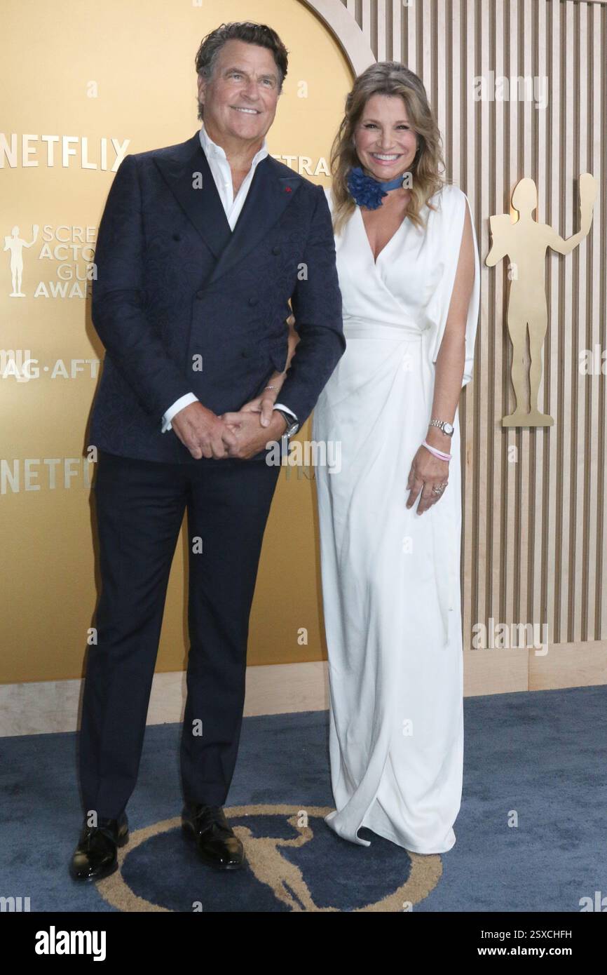 Ca. 23rd Feb, 2025. Ted McGinley, Gigi Rice at arrivals for The 31st ...