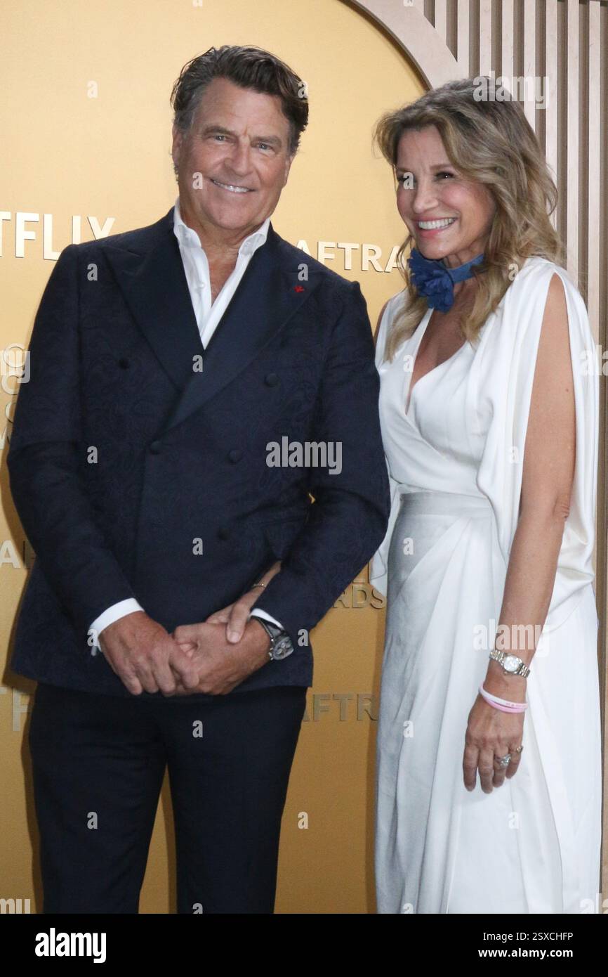 Ca. 23rd Feb, 2025. Ted McGinley, Gigi Rice at arrivals for The 31st ...