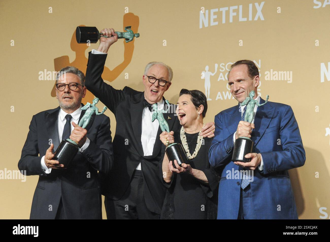 Ca. 23rd Feb, 2025. Sergio Castellitto, John Lithgow, Isabella ...