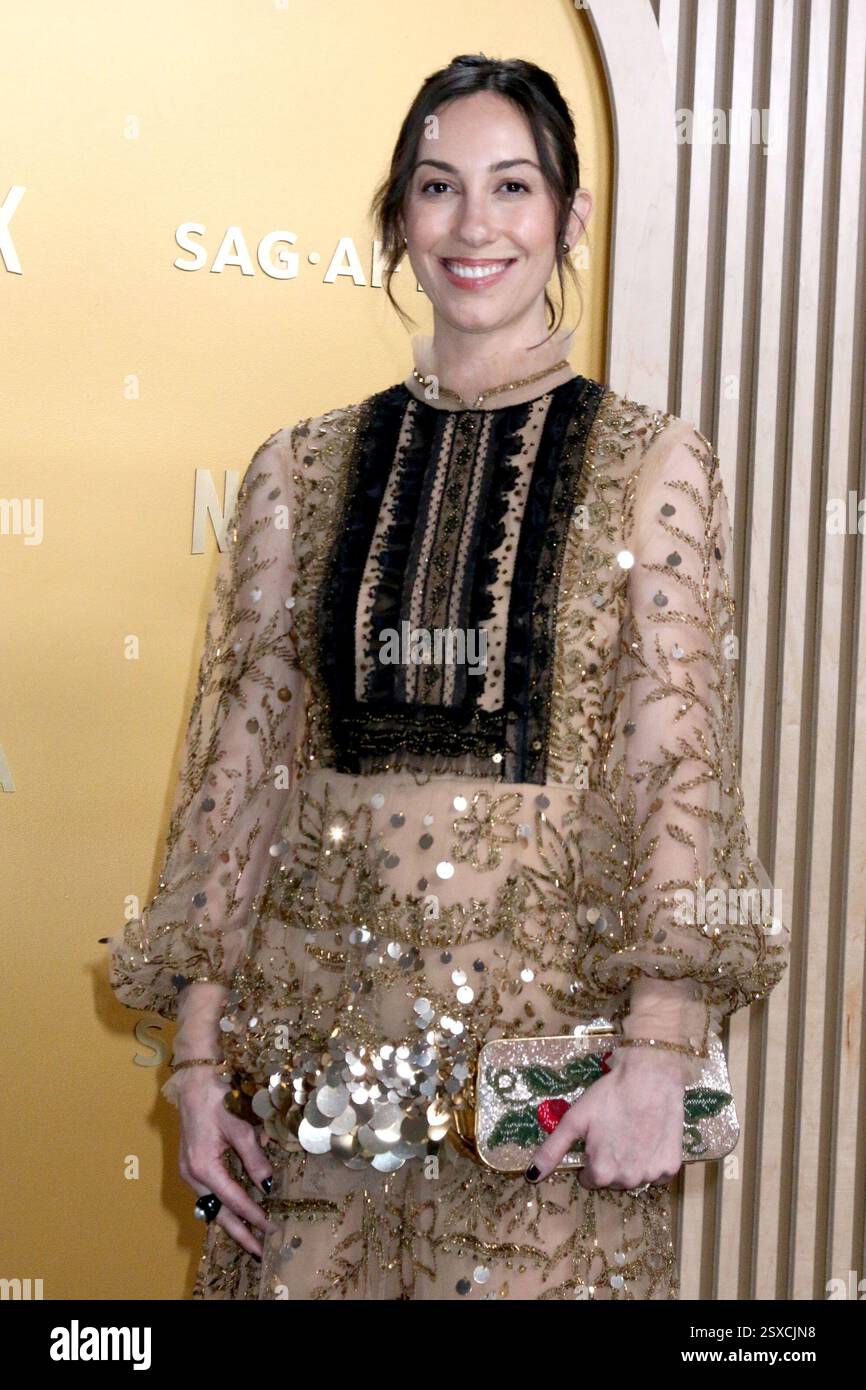 Ca. 23rd Feb, 2025. Gia Coppola at arrivals for The 31st Annual Screen ...