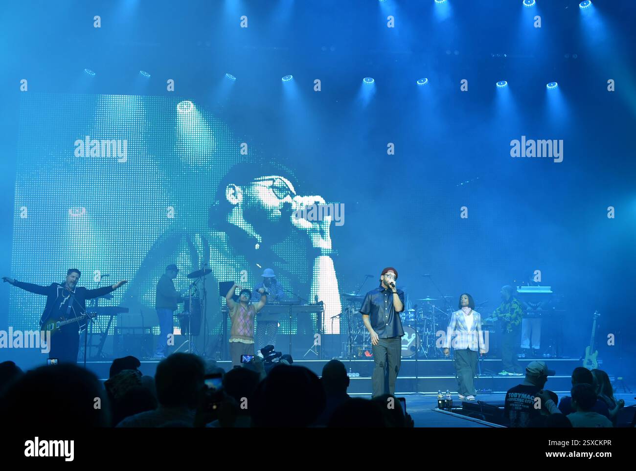 February 23, 2025, Norfolk, Virginia, USA: TOBY MAC brings the ...