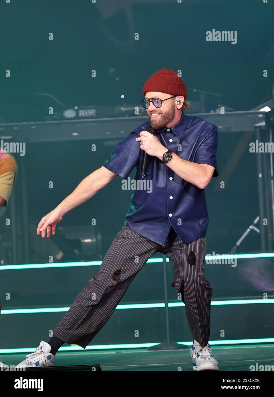 February 23, 2025, Norfolk, Virginia, USA: TOBY MAC brings the ...